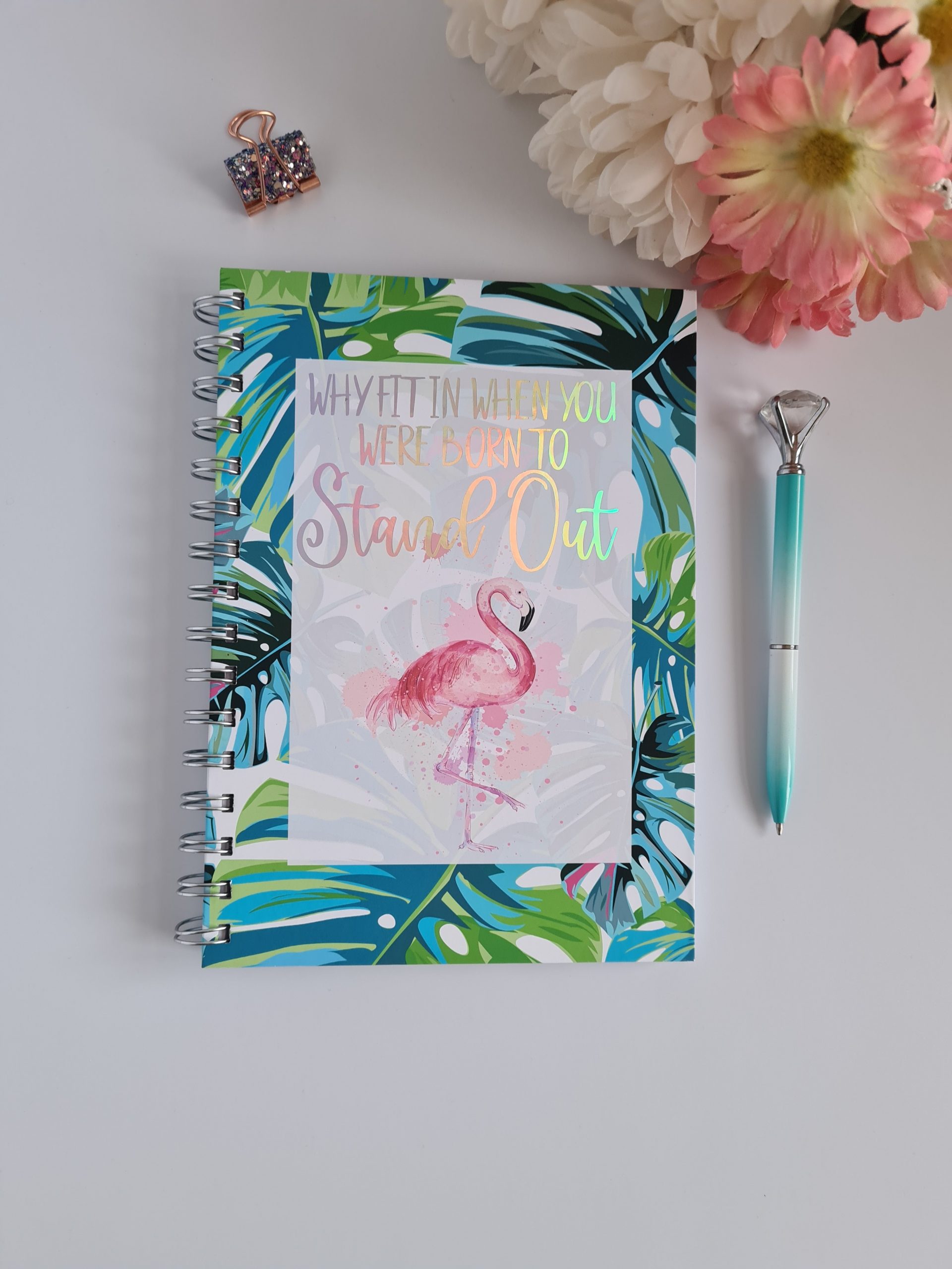 Tropical Flamingo Design – Studio 17 Stationery